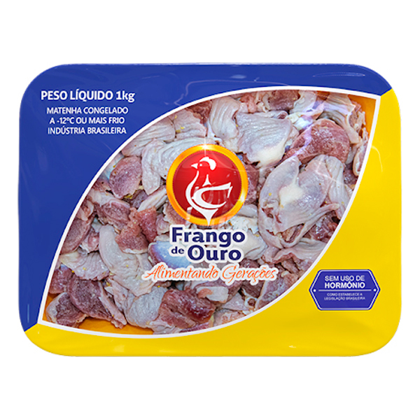 MOELA DE FRANGO CONG. OURO 18X1 KG | Nutrymax Alimentos